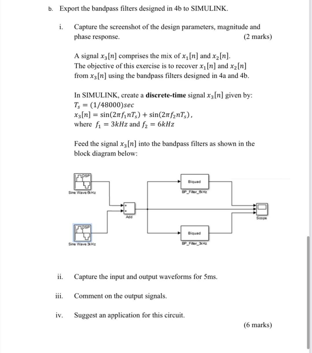 Solved In this exercise, we study the use of filters to | Chegg.com