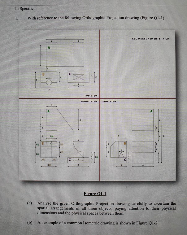 Solved 90° 30° 30 180 Figure 01-2 Create an Isometric | Chegg.com