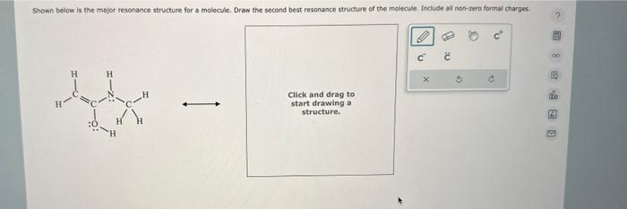 Solved Click and drag to start drawing a structure. | Chegg.com