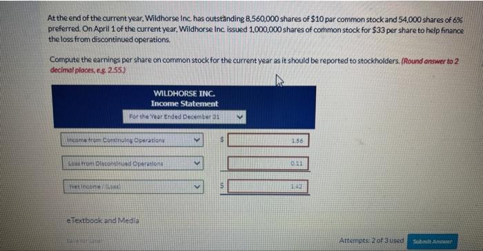 Solved A portion of the combined statement of income and | Chegg.com