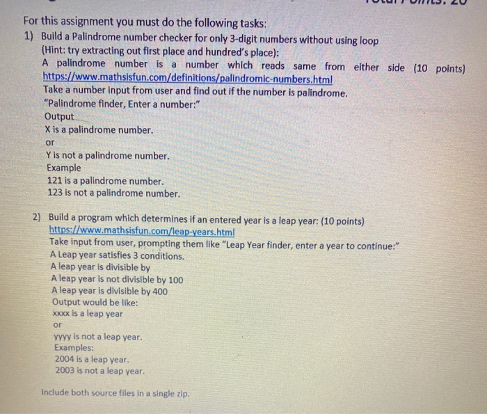 Solved For This Assignment You Must Do The Following Tasks