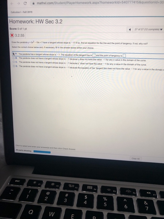Solved C mathxl.com/Student/Player | Chegg.com