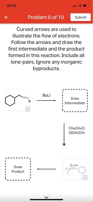 Solved Curved arrows are used to illustrate the flow of | Chegg.com