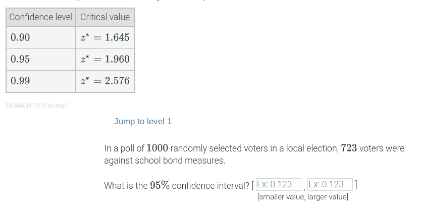 Solved In a poll of 1000 ﻿randomly selected voters in a | Chegg.com