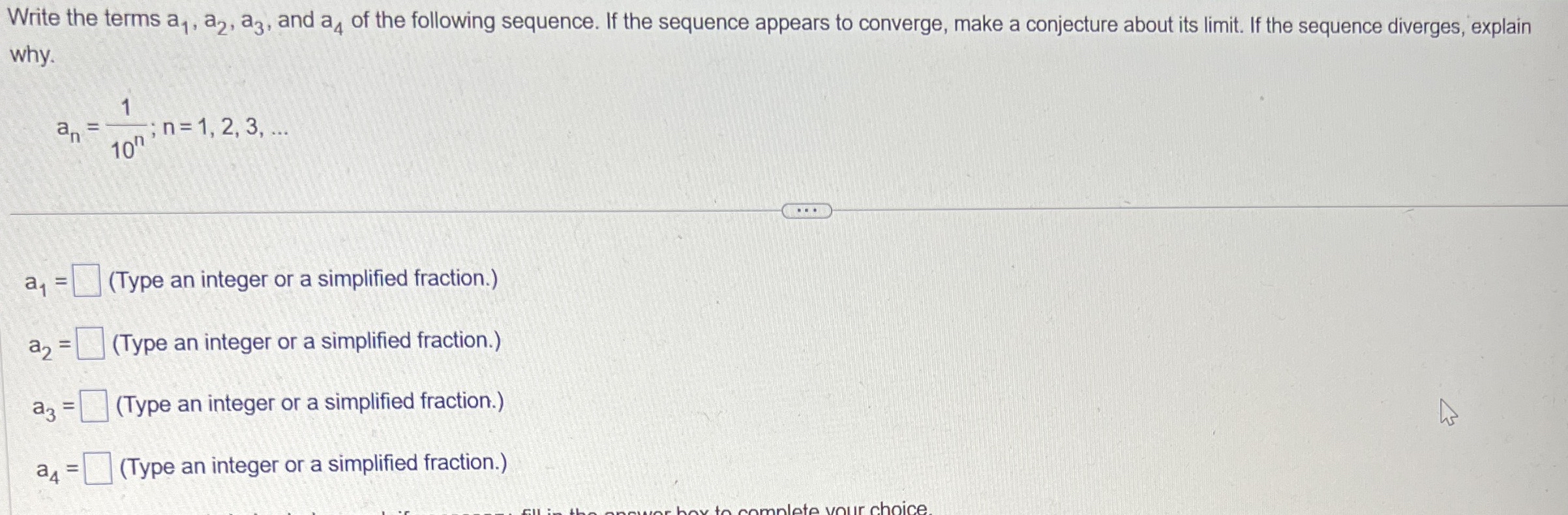 Solved Write the terms a1,a2,a3, ﻿and a4 ﻿of the following | Chegg.com