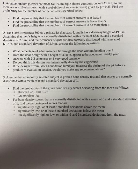 Solved i need help with some of these more so how to set | Chegg.com