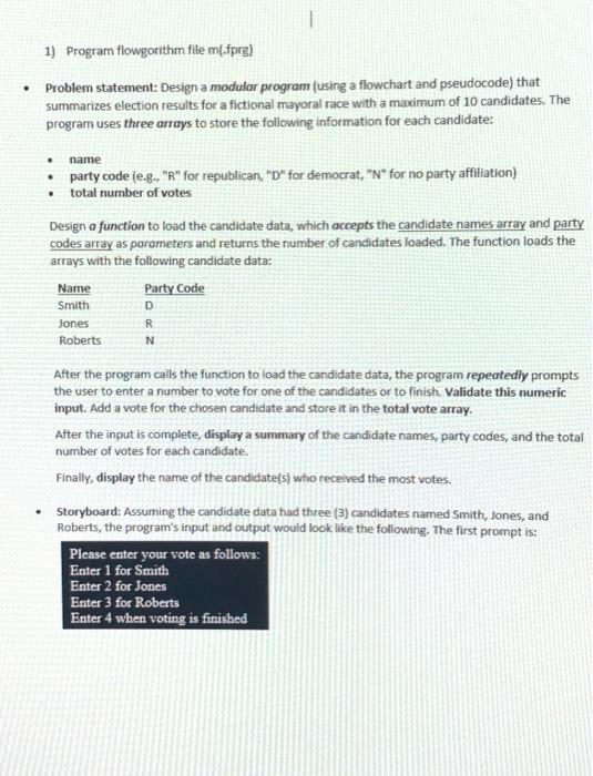 Solved 1 1) Program flowgorithm file m.fprg) Problem | Chegg.com