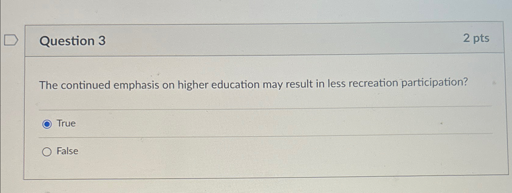 Solved Question 32 ﻿ptsThe continued emphasis on higher | Chegg.com