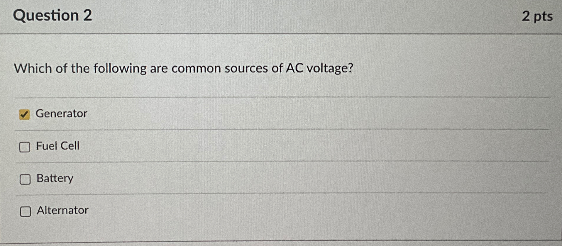 Solved Question 22 ﻿ptsWhich of the following are common | Chegg.com