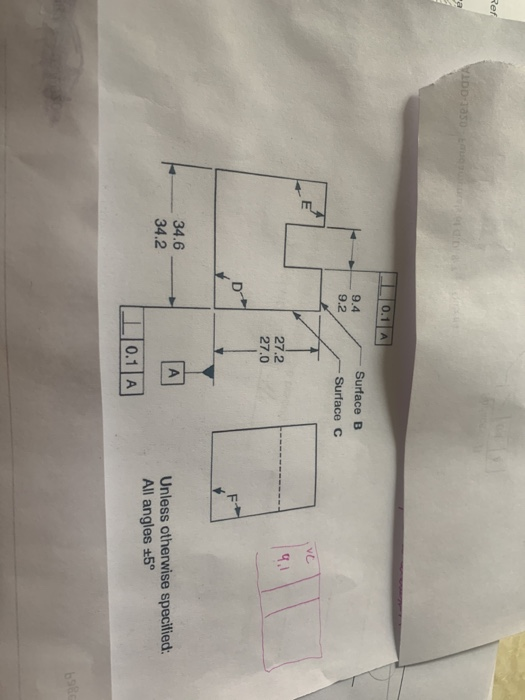 Solved endicularity controls in this drawing? Can an MMC | Chegg.com