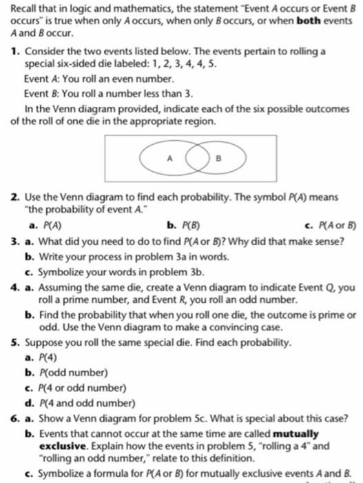 Solved Recall that in logic and mathematics, the statement | Chegg.com