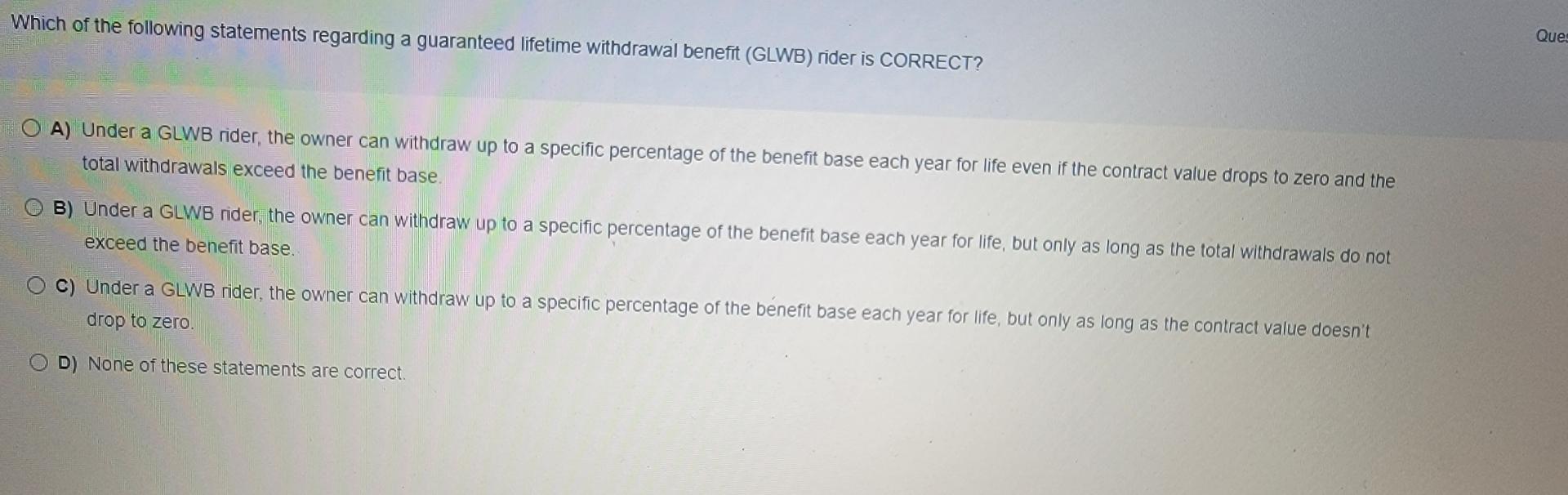 Solved Which of the following statements regarding a | Chegg.com