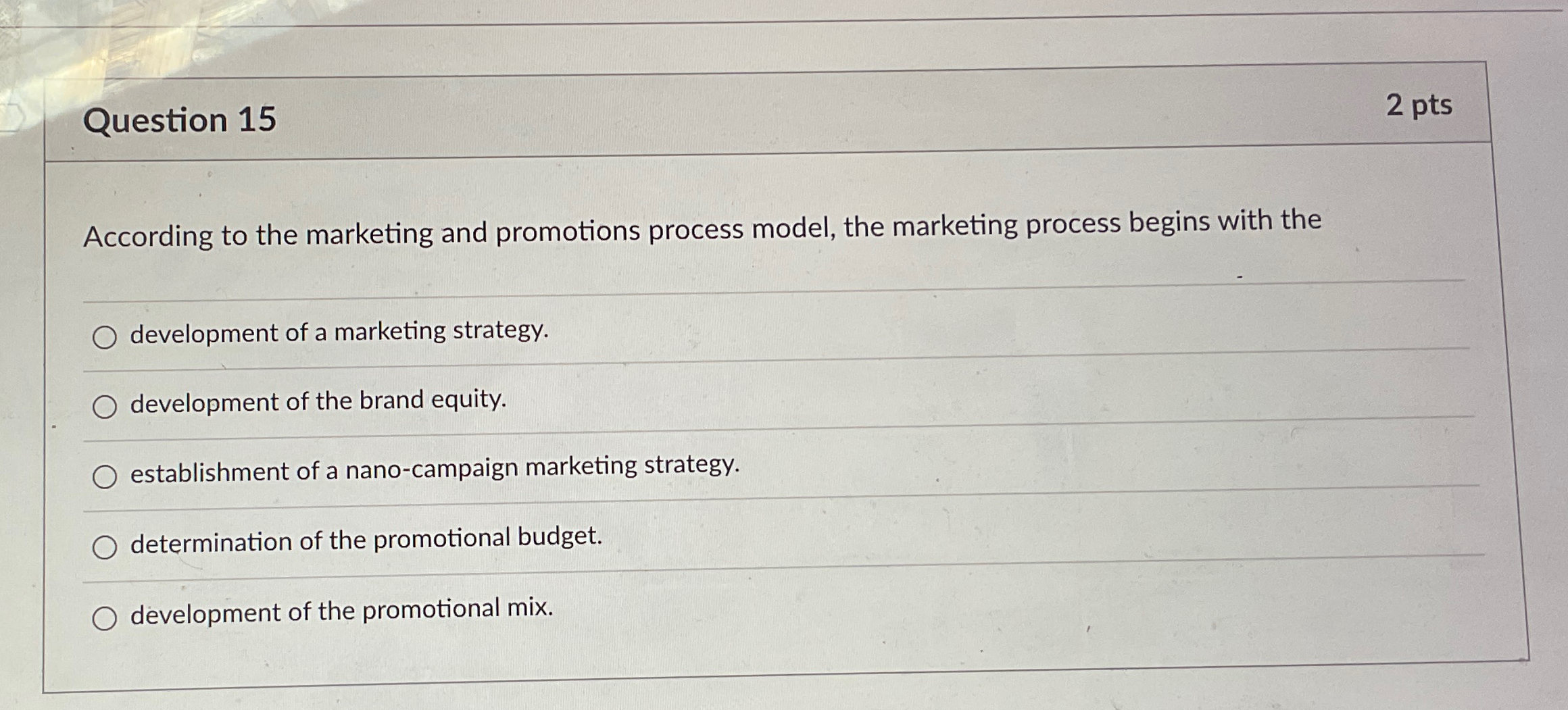 Solved Question 152 ﻿ptsAccording to the marketing and | Chegg.com