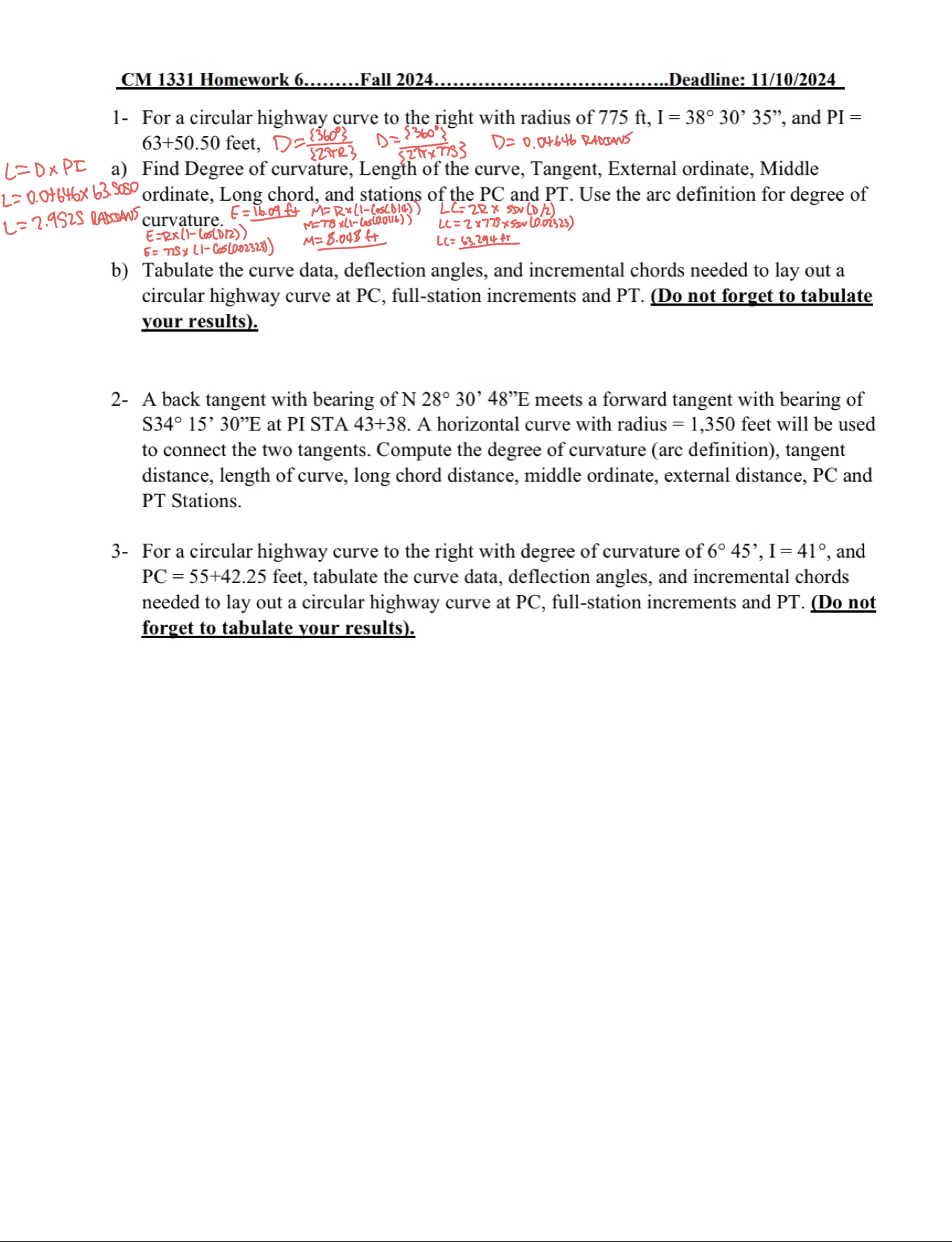Solved CM 1331 ﻿Homework 6.........Fall | Chegg.com