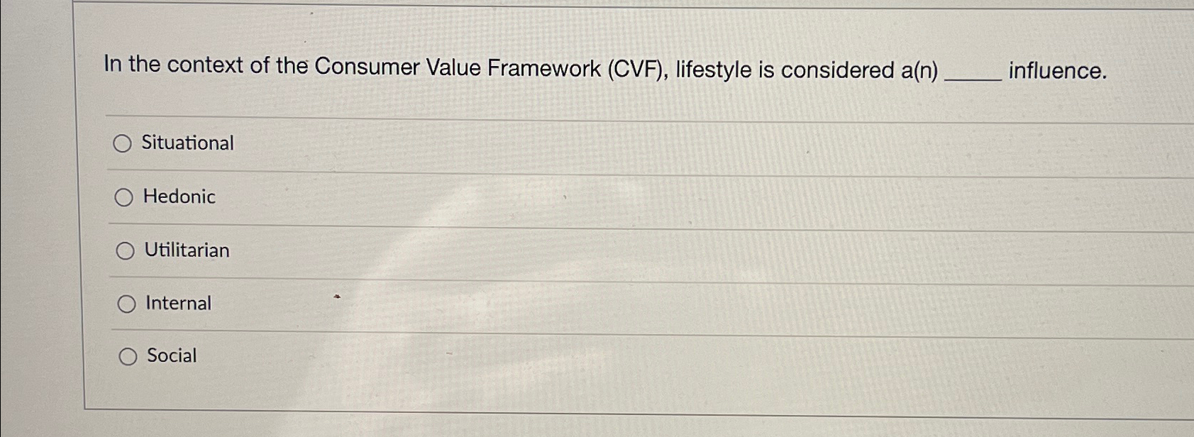 Solved In The Context Of The Consumer Value Framework Cvf