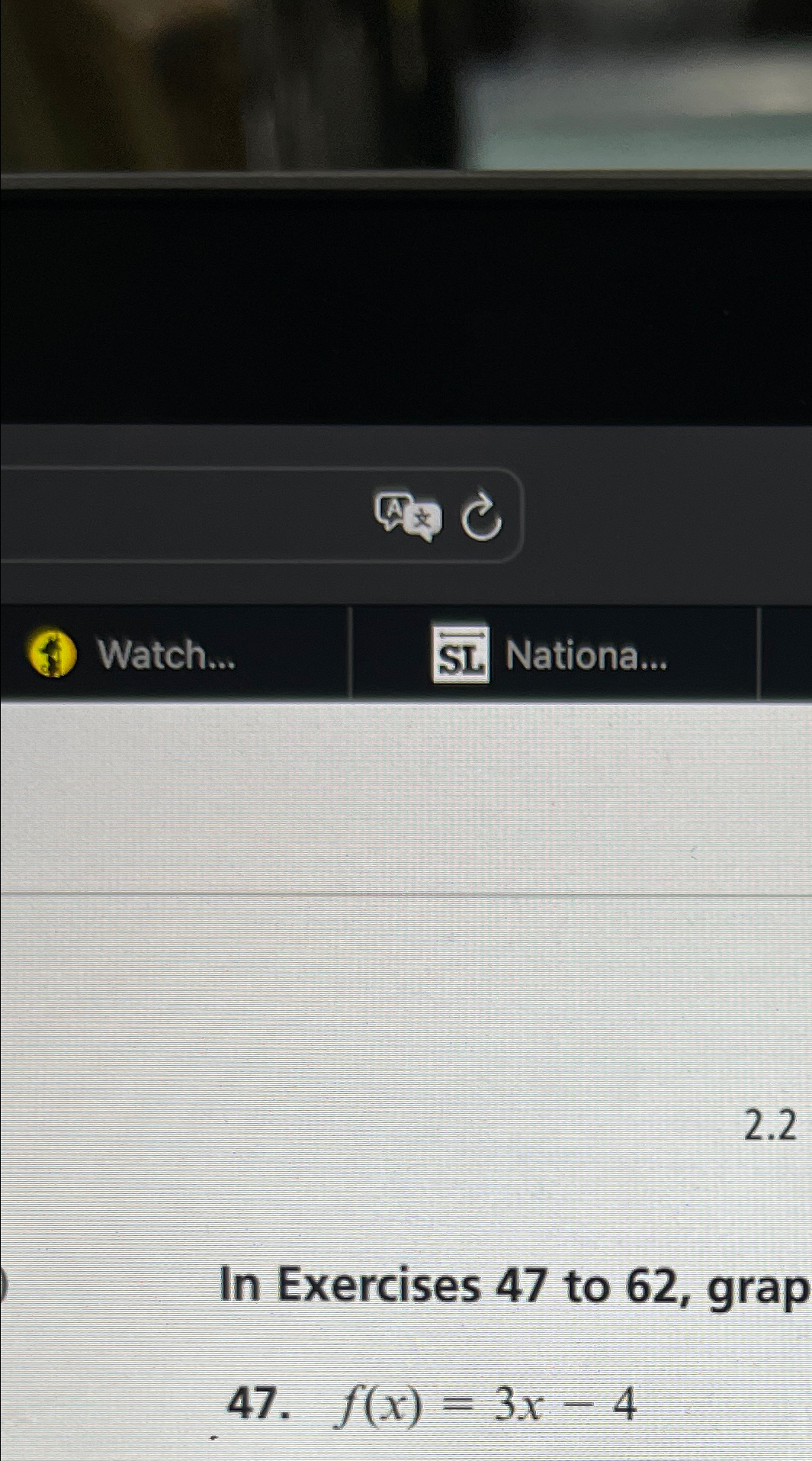 Solved In Exercises 47 ﻿to 62 , ﻿grah each | Chegg.com