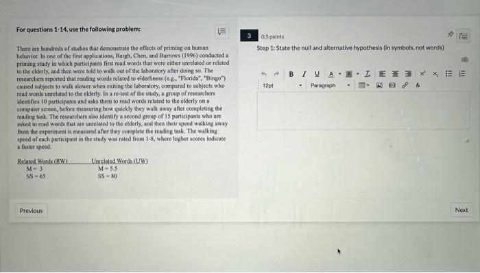 Solved For questions 1-14, use the following problem: There | Chegg.com