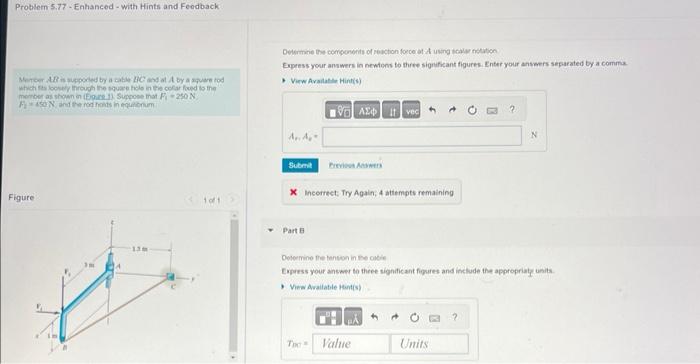Solved Problem 5.77 - Enhanced - with Hints and Feedback. | Chegg.com