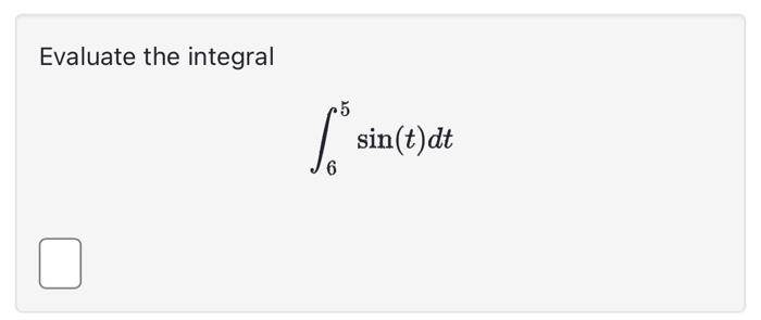 Solved Evaluate the definite integral: | Chegg.com
