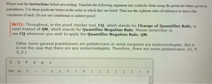 Use the change of quantifier rule together with the | Chegg.com