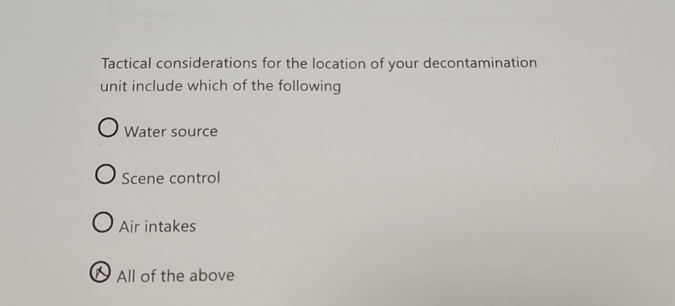 Solved Tactical considerations for the location of your | Chegg.com