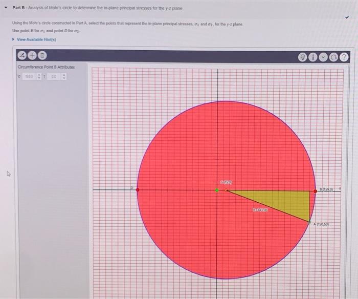 Solved Inerning GoatPart A- Constructicn of Mohr's circle | Chegg.com