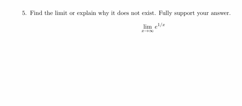 Solved Find the limit or explain why it does not exist. | Chegg.com