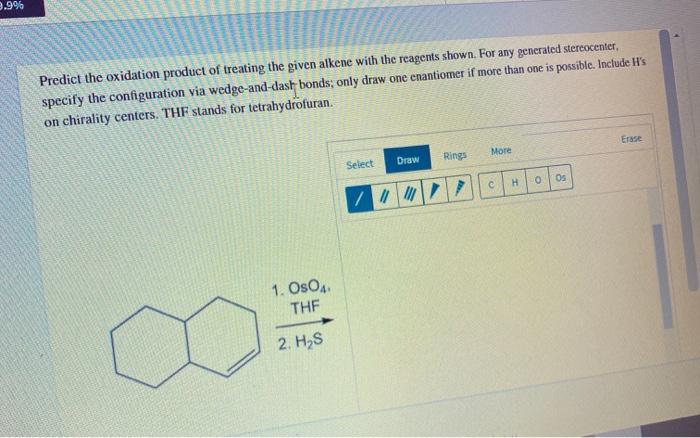 Solved Draw the major product formed when the given epoxide | Chegg.com