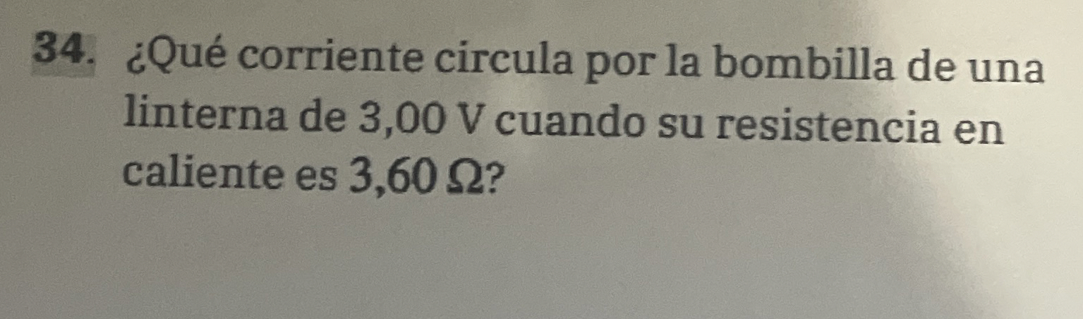 Solved ¿Qué ﻿corriente circula por la bombilla de | Chegg.com