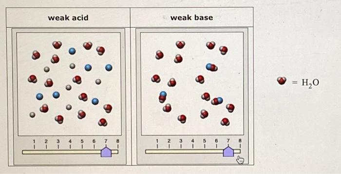 Select the sketches that show aqueous solutions of a | Chegg.com