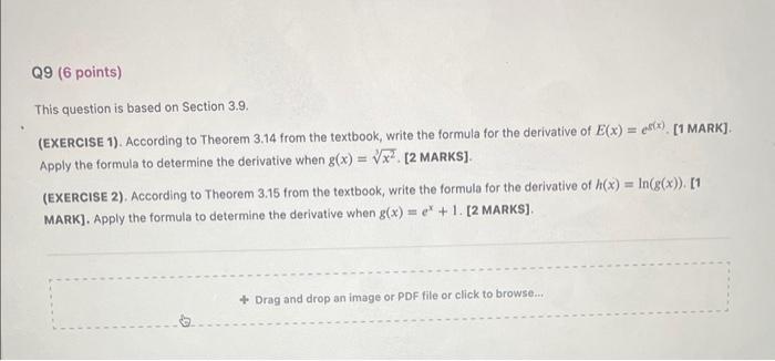 Solved This question is based on Section 3.9 . (EXERCISE 1). | Chegg.com