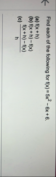 Solved Find each of the following for | Chegg.com