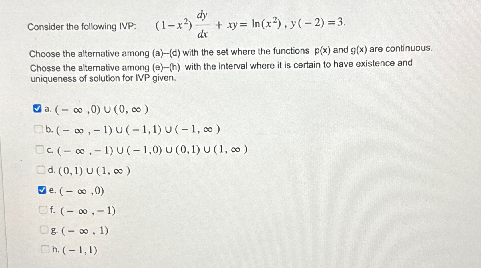 Solved Consider the following IVP: | Chegg.com