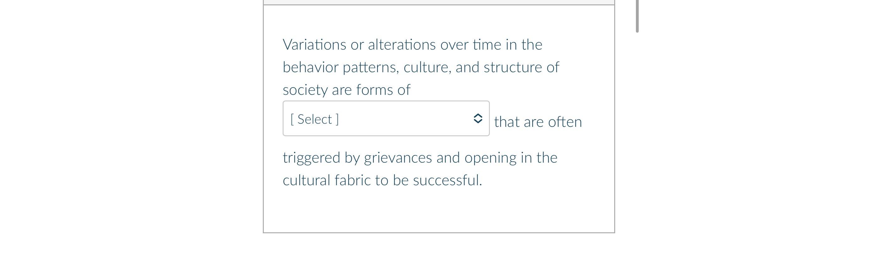 Solved Variations or alterations over time in the behavior | Chegg.com