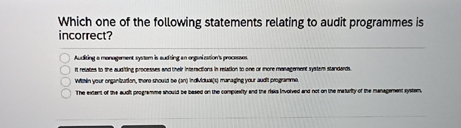 Solved Which one of the following statements relating to | Chegg.com