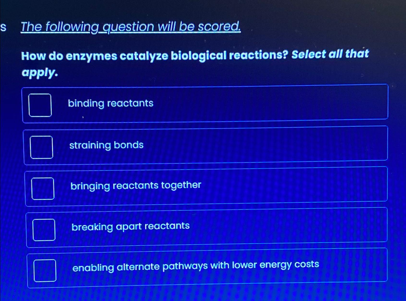 Solved s The following question will be scored.How do | Chegg.com