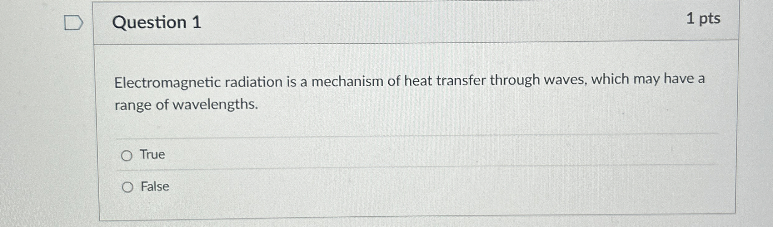 Solved Question 11 ﻿ptsElectromagnetic radiation is a | Chegg.com