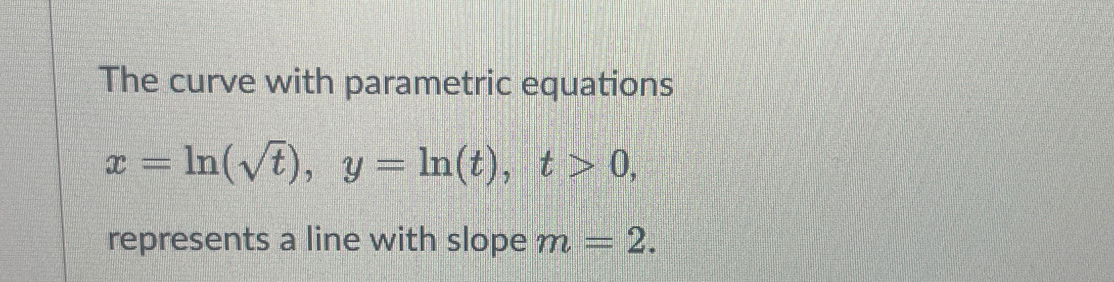 Solved The curve with parametric | Chegg.com