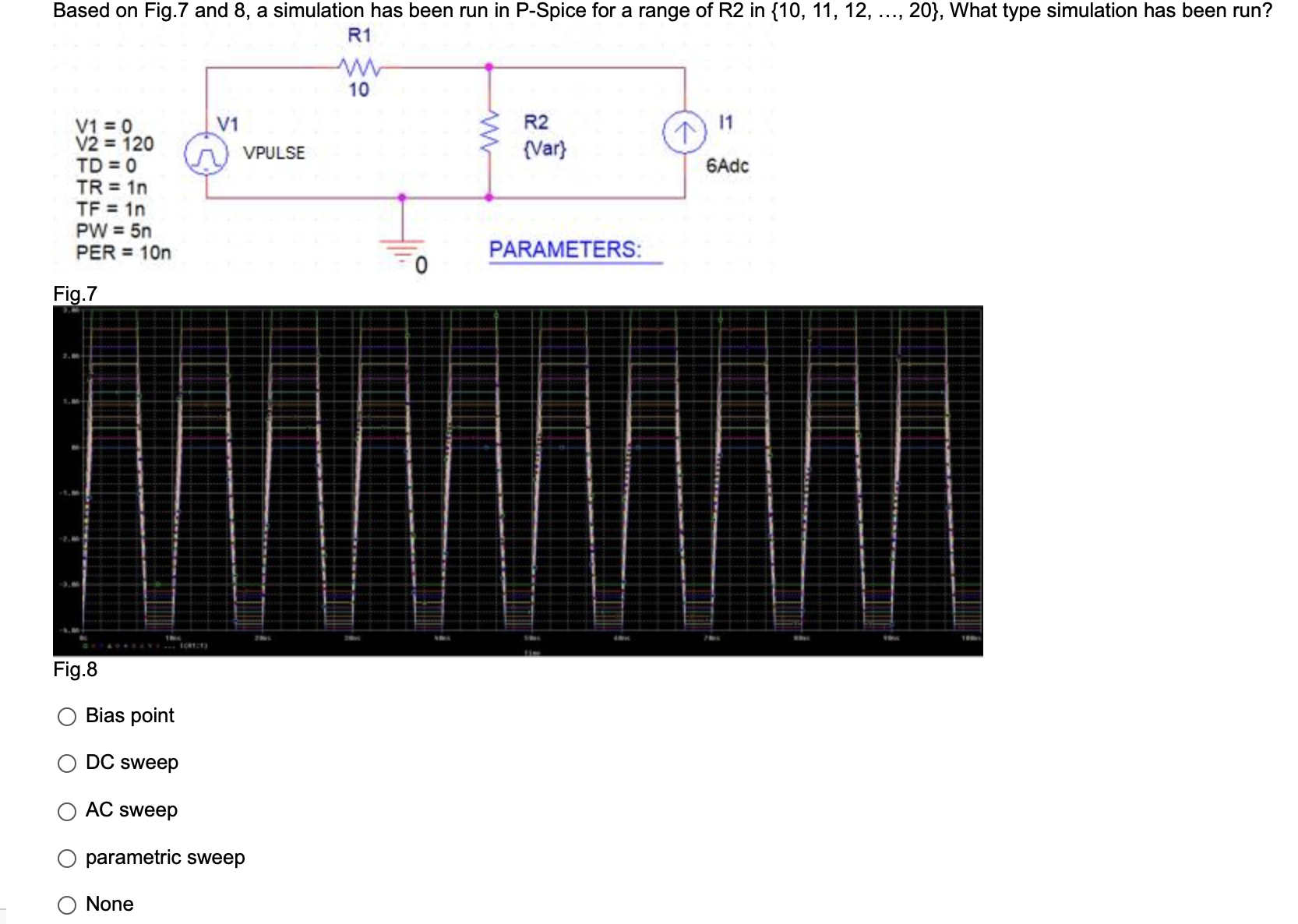 Solved Based on Fig. 7 ﻿and 8 , ﻿a simulation has been run | Chegg.com