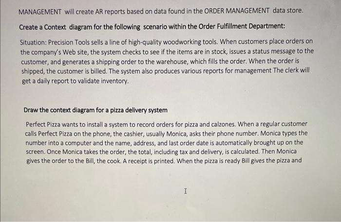 Solved Create a Context DFD and a level zaro logical DFo for | Chegg.com