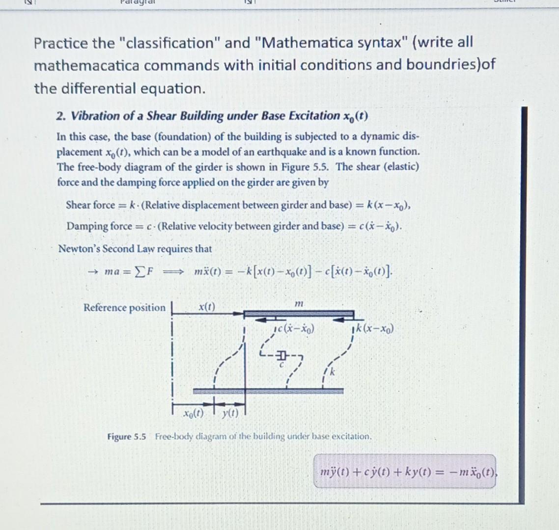 Solved Practice the "classification" and "Mathematica | Chegg.com