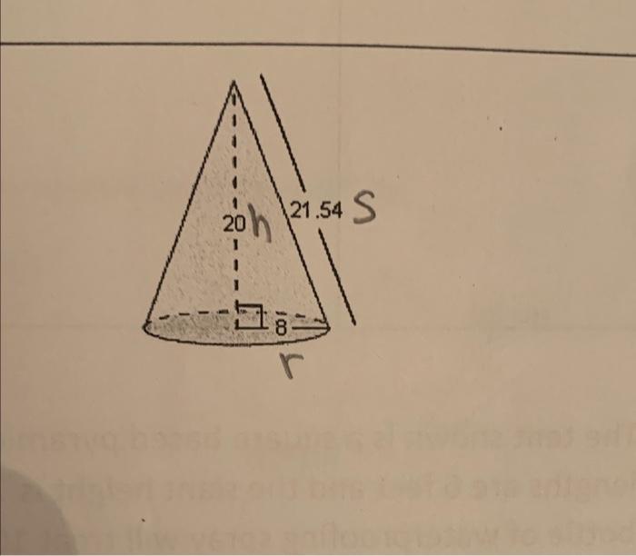 Solved Formula of the surface area | Chegg.com