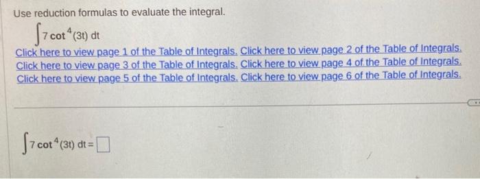 Solved Use reduction formulas to evaluate the integral. | Chegg.com
