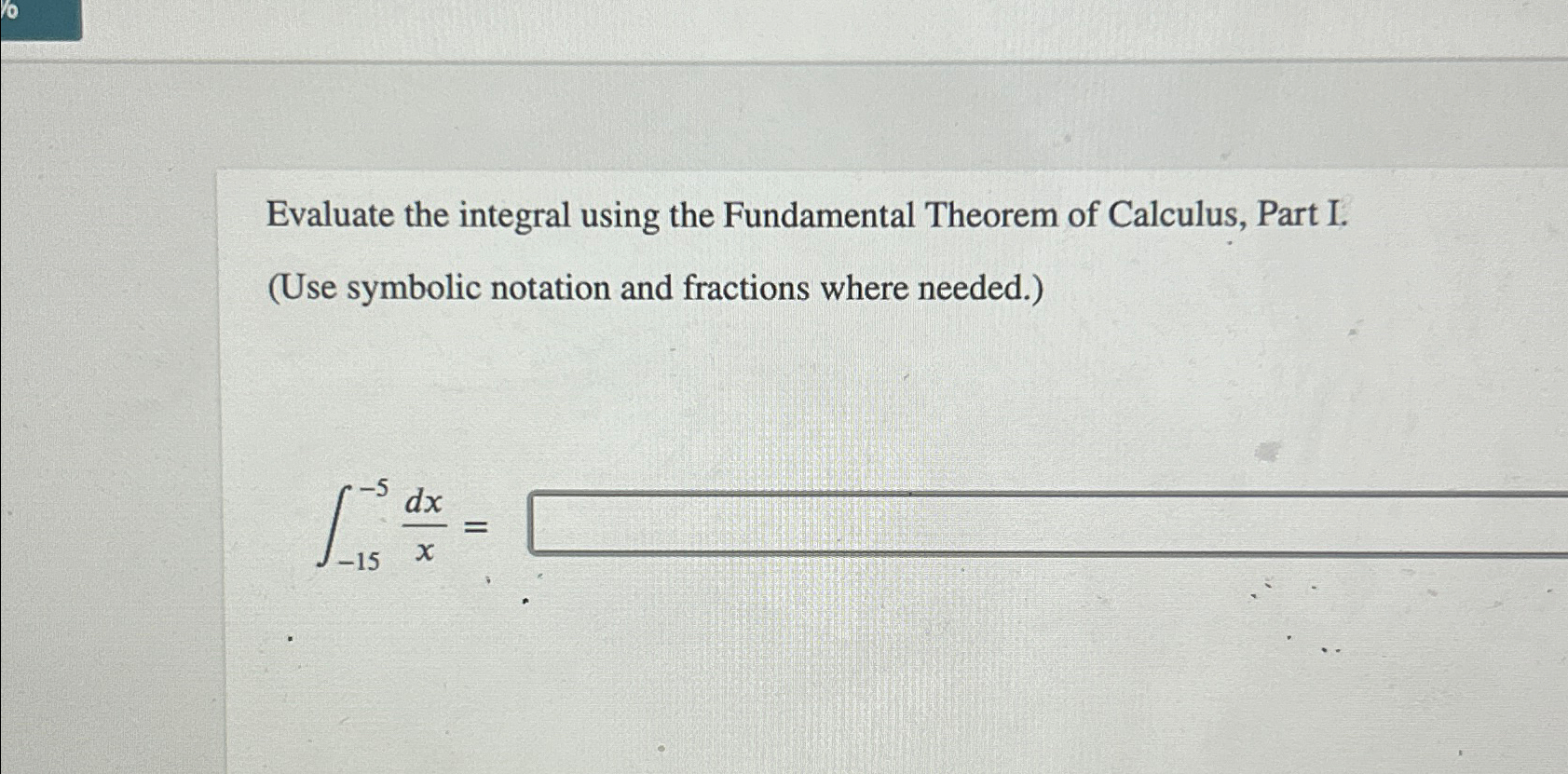 Solved Evaluate the integral using the Fundamental Theorem | Chegg.com