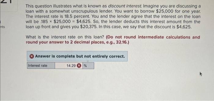 Solved This question illustrates what is known as discount | Chegg.com