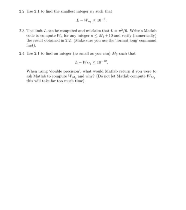 Solved Only Need Help With Matlab Code In 23 Please Show 4988