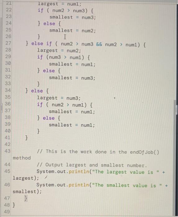 Solved Program contains the necessary amount of if else | Chegg.com