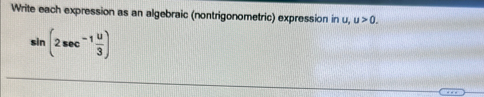 Solved Write each expression as an algebraic | Chegg.com