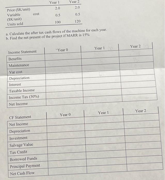 Solved Company XYZ is buying a new machine for its | Chegg.com