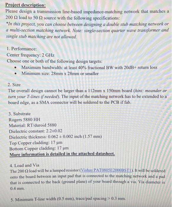 Solved Project description: Please design a transmission | Chegg.com